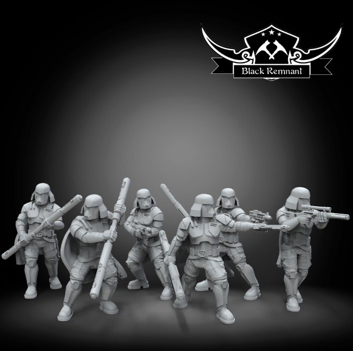 Authority Capital Guards Bundle (Legion) (Sci-Fi) (Black Remnant) – Ham ...