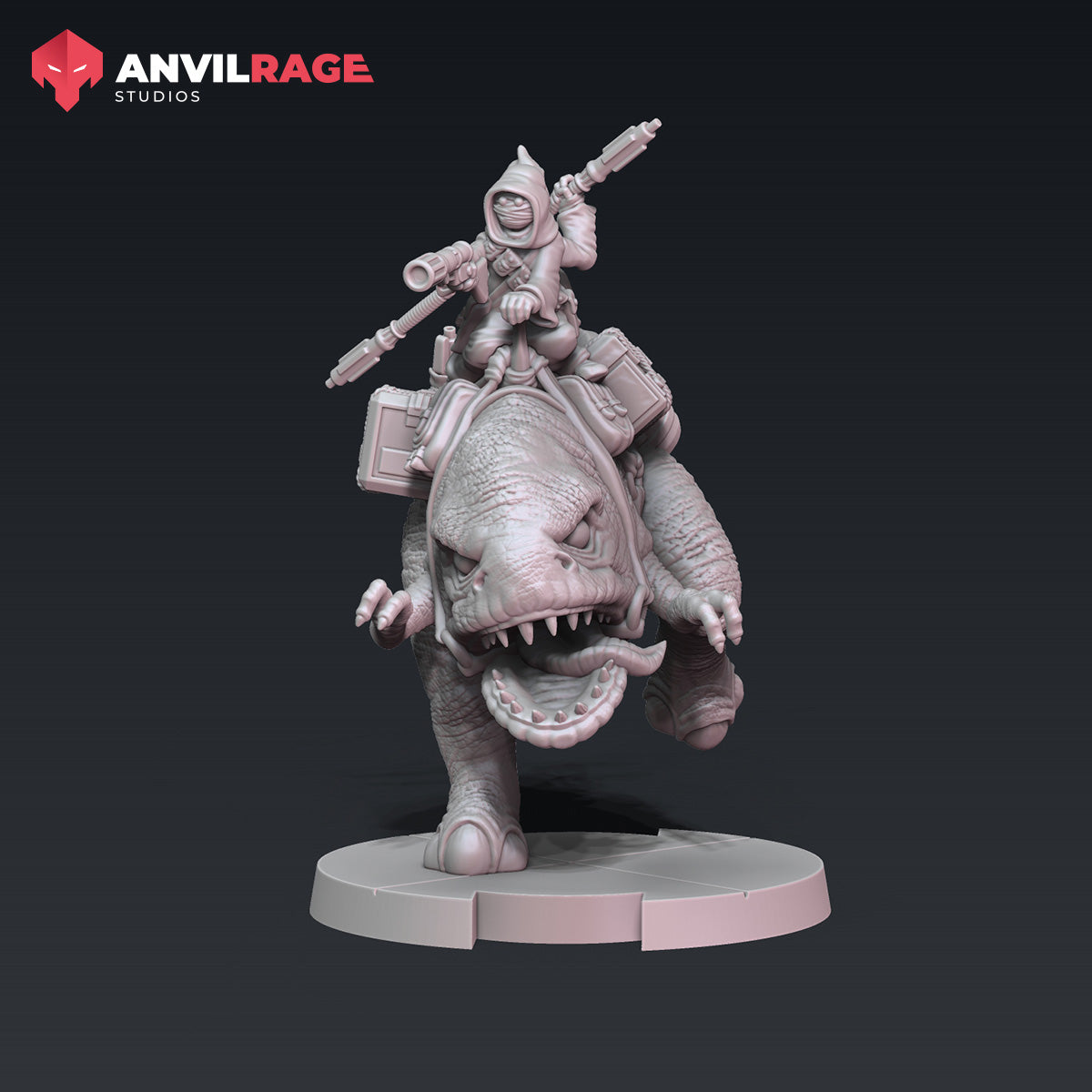 Aggressive Traders on Giant Lizard (Legion) (Sci-Fi) (Anvilrage) (Star ...