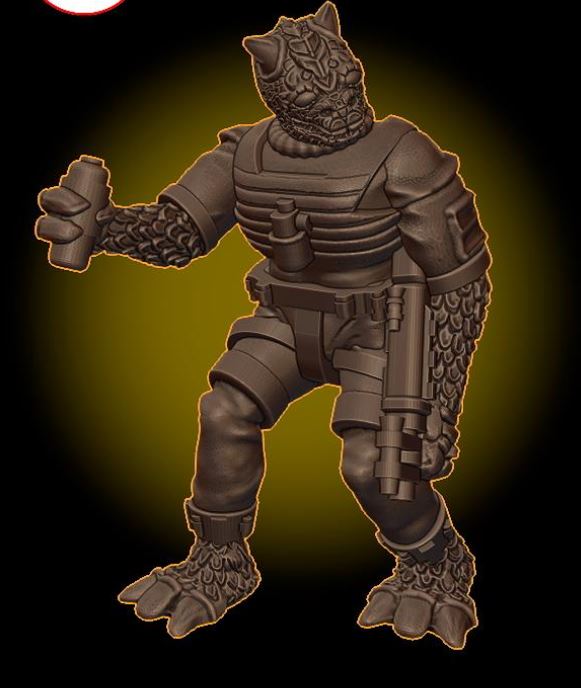 Primal Lizard Pilots 2 Pack (Legion) (Jason Miller Design) (SciFi ...