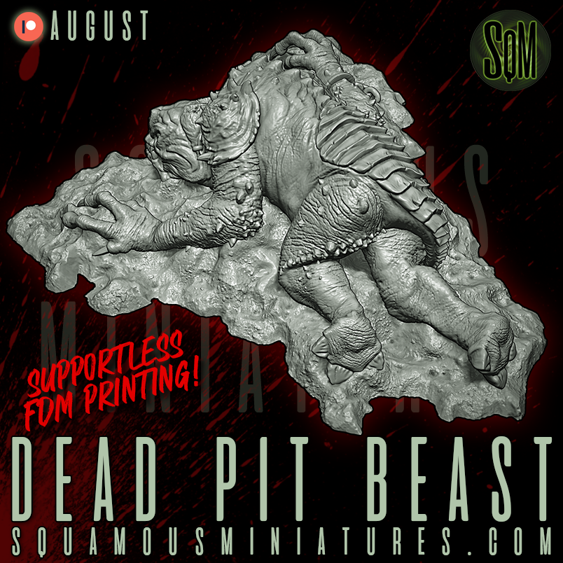 Dead Pit Beast Terrain (Legion) (Sci-Fi) (DSM) – Ham Solo 3D Printing