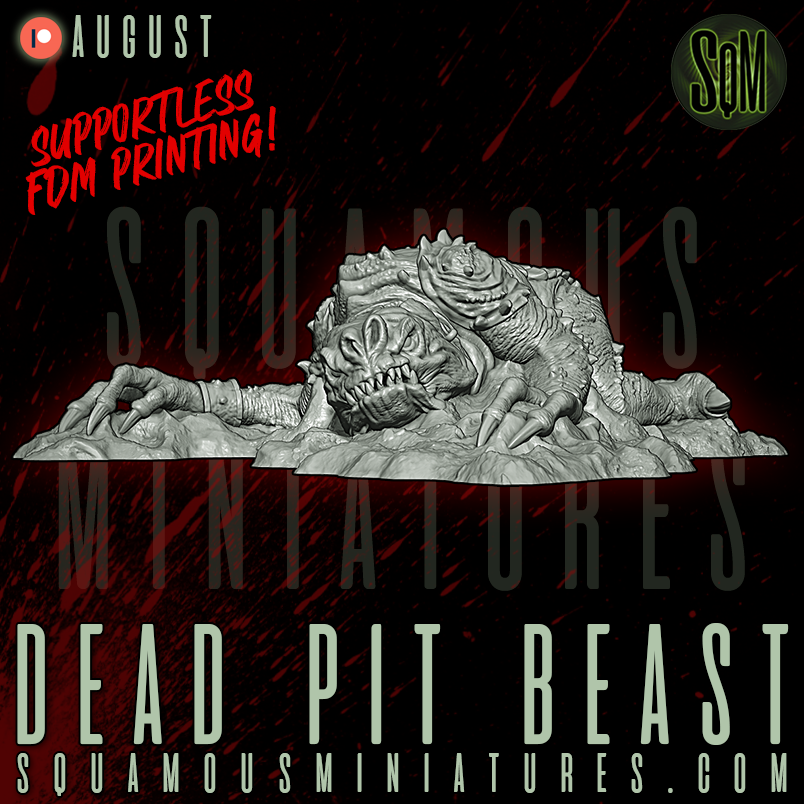 Dead Pit Beast Terrain (Legion) (Sci-Fi) (DSM) – Ham Solo 3D Printing