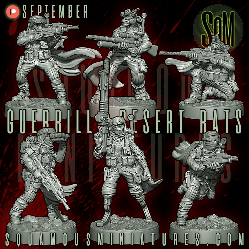 Desert Rat Bundle (Legion) (Sci-Fi) (DSM) – Ham Solo 3D Printing